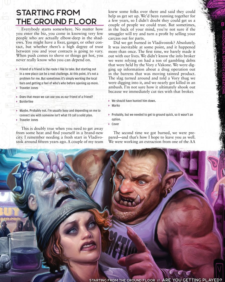 Shadowrun: Smooth Operations (Core Face Rulebook) – Catalyst Game Labs Store