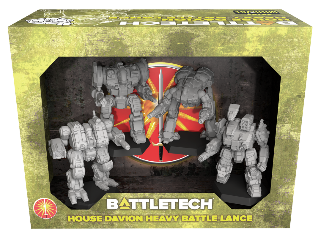 BattleTech: ForcePack: House Davion Heavy Battle Lance – Catalyst Game ...