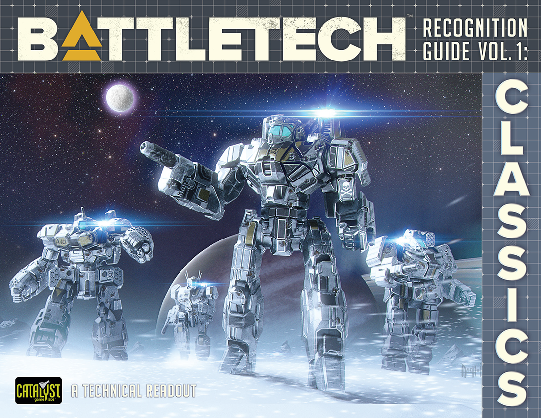 BattleTech: Recognition Guide, Vol. 1: Classics – Catalyst Game Labs Store