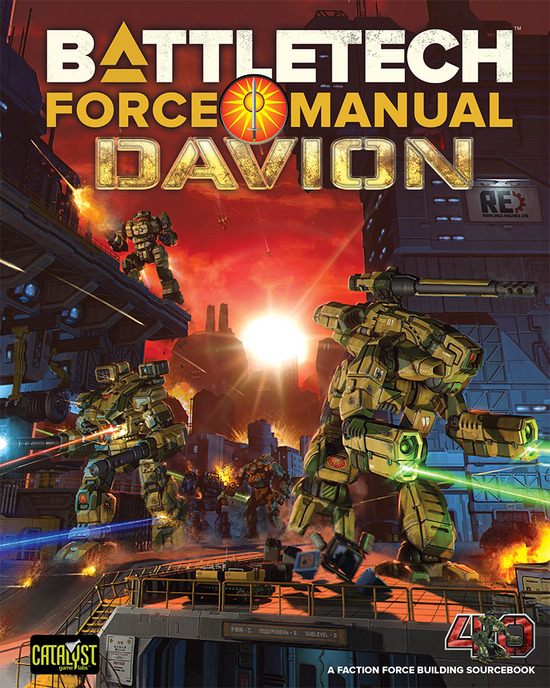 BattleTech: Force Manual: Davion – Catalyst Game Labs Store
