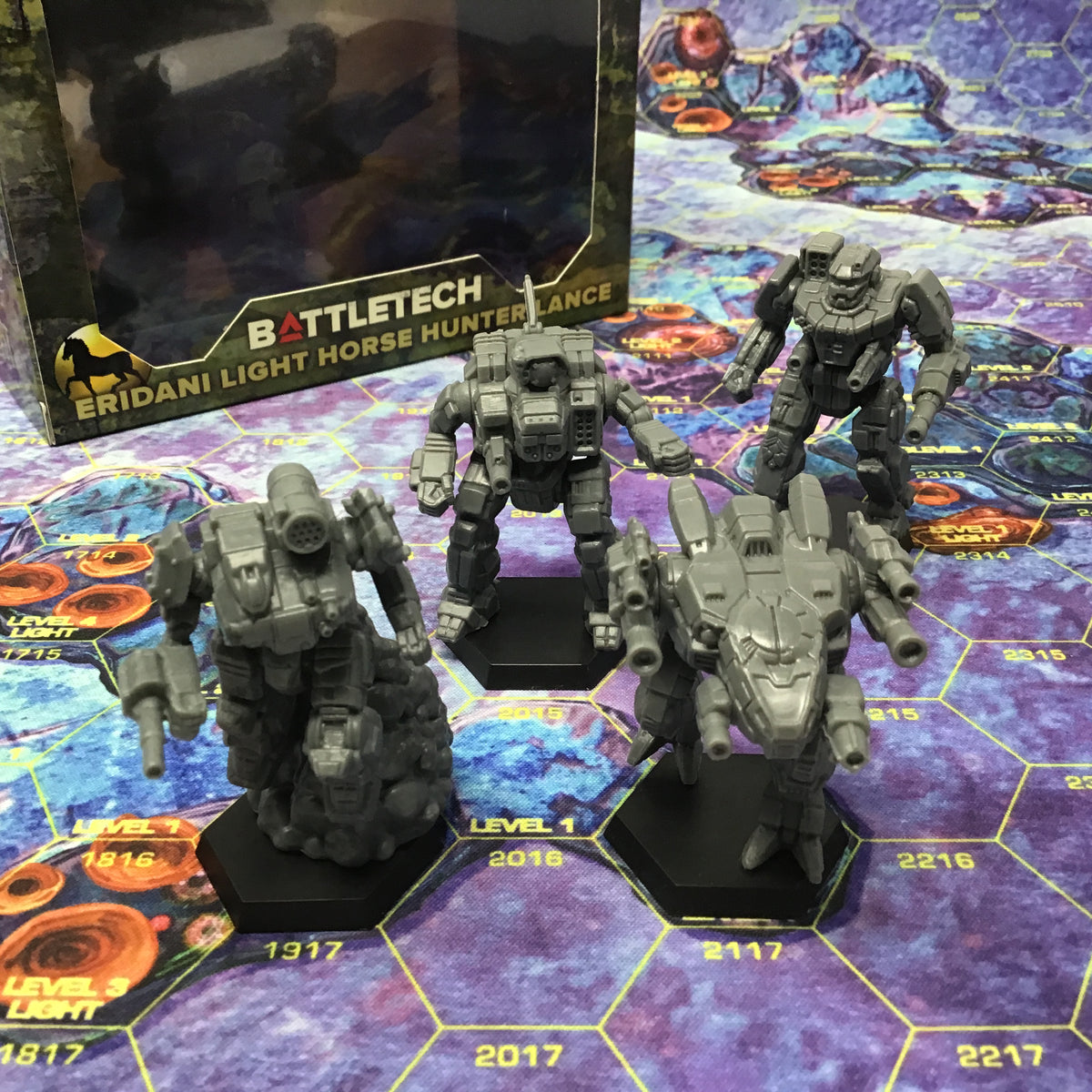 BattleTech: ForcePack: Eridani Light Horse Hunter Lance – Catalyst Game ...