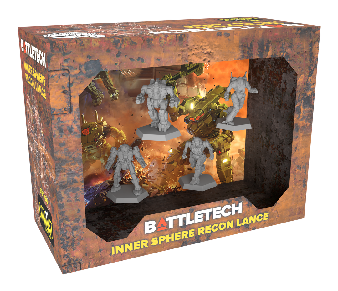 BattleTech: ForcePack: Inner Sphere Recon Lance – Catalyst Game Labs Store
