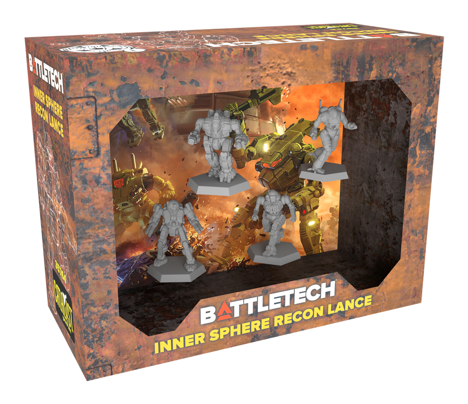 BattleTech: ForcePack: Inner Sphere Recon Lance – Catalyst Game Labs Store