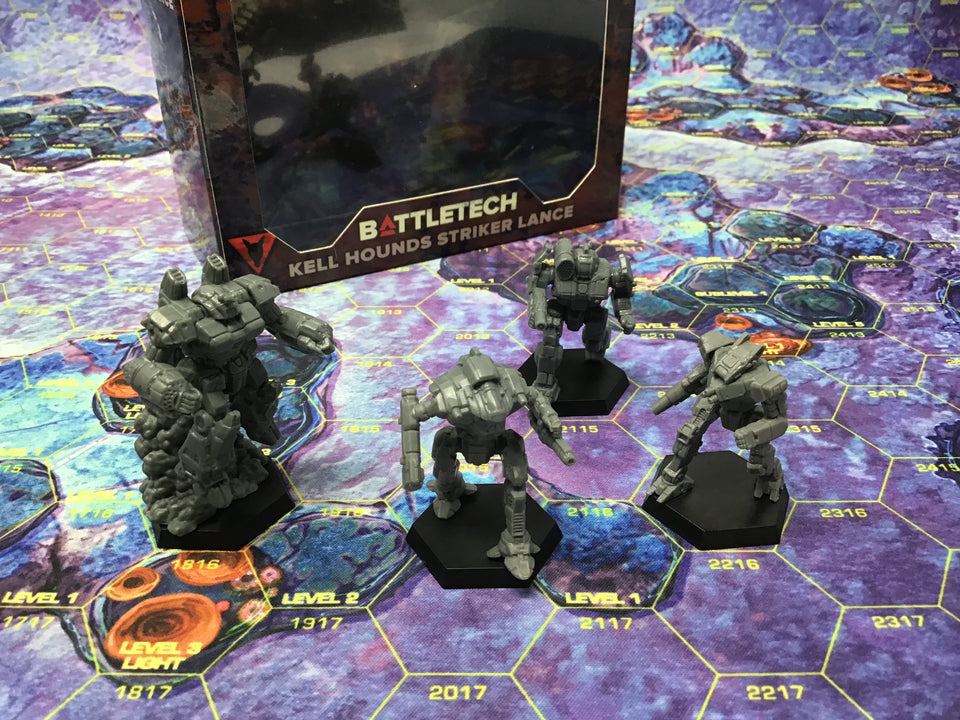 BattleTech: Kell Hounds Striker Lance – Catalyst Game Labs Store BattleTech: Kell Hounds Striker Lance – Catalyst Game Labs Store