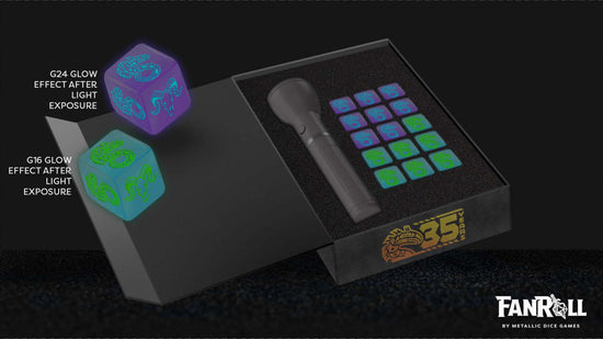 Shadowrun: UV Dice with Flashlight – Catalyst Game Labs Store
