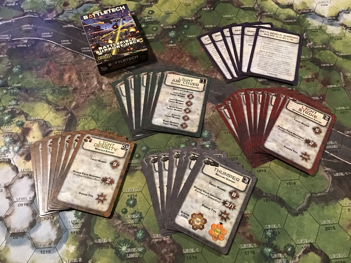 BattleTech: Battlefield Support Deck (Revised) – Catalyst Game Labs Store