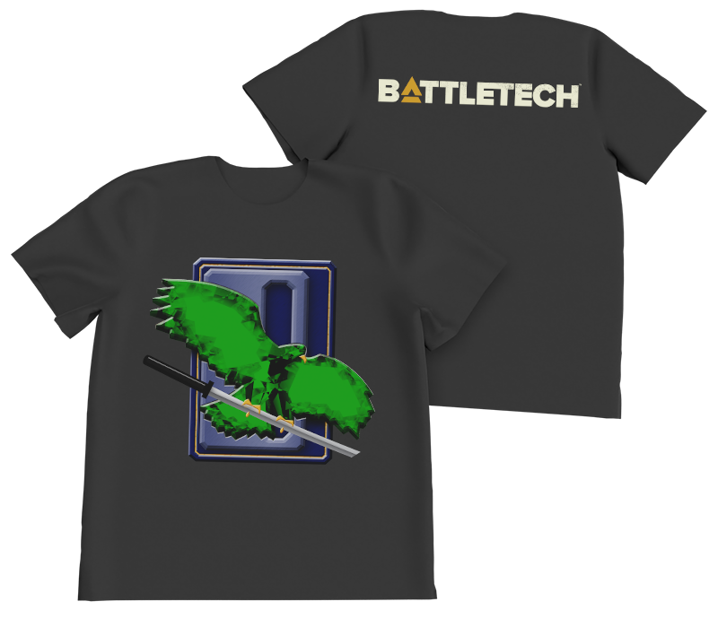 BattleTech: T-Shirt: Jade Falcon – Catalyst Game Labs Store