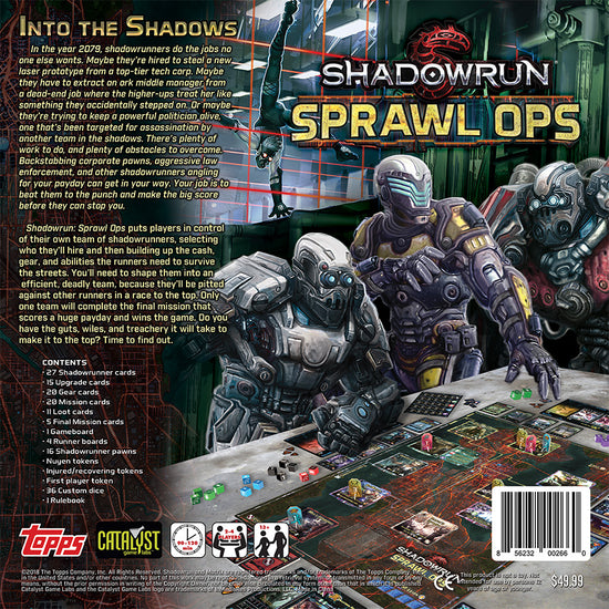 Shadowrun: Sprawl Ops – Catalyst Game Labs Store