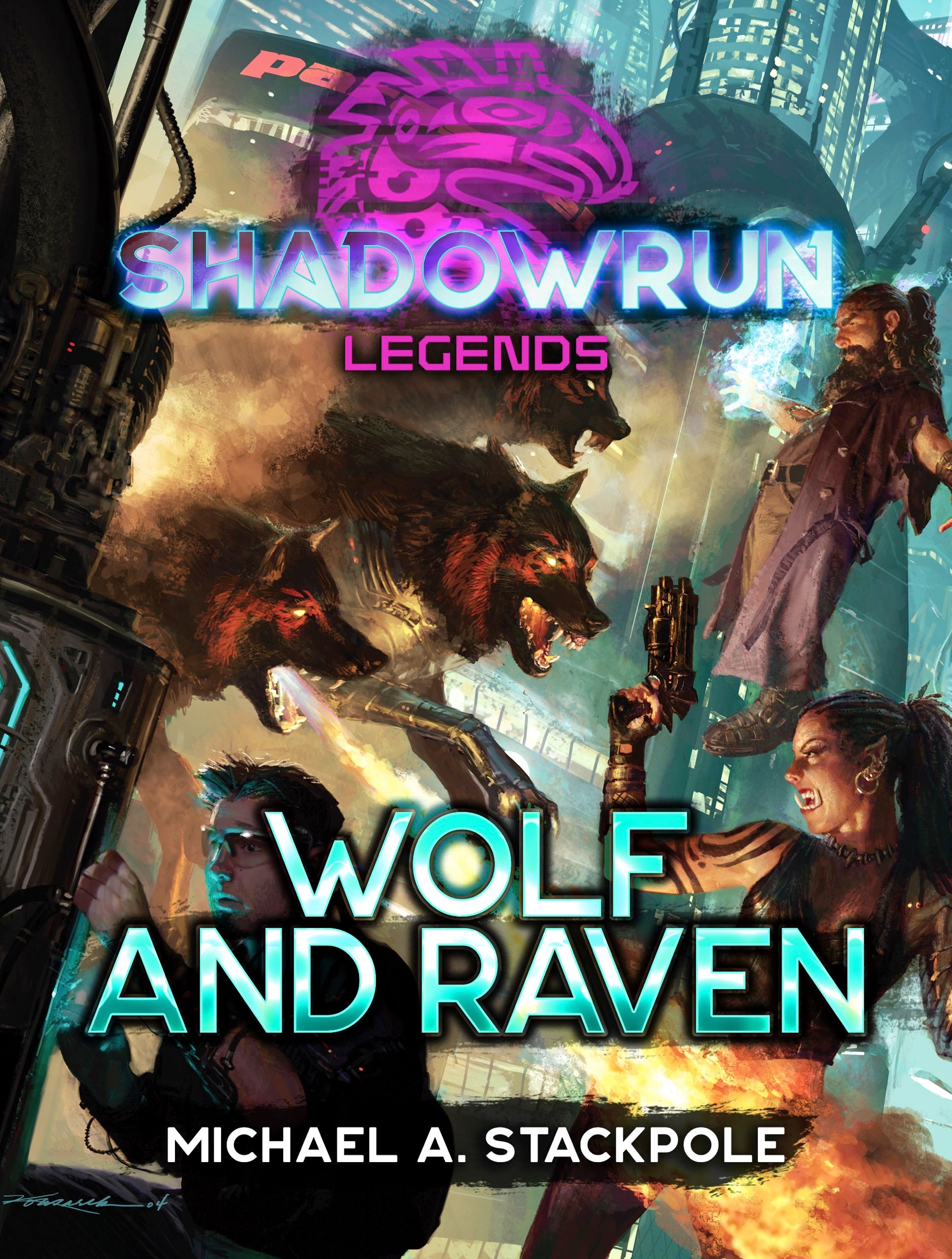 Shadowrun: Legends: Wolf and Raven by Michael A. Stackpole – Catalyst Game Labs Store