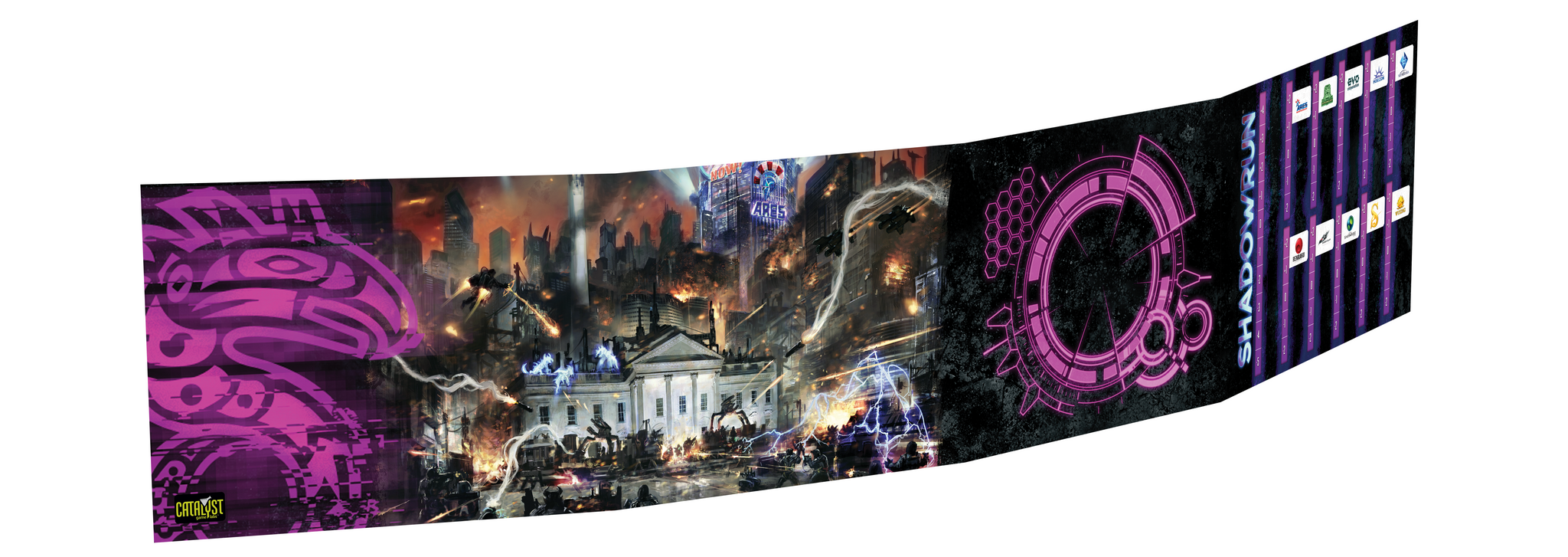 Shadowrun: Sixth World: Gamemaster's Screen – Catalyst Game Labs Store